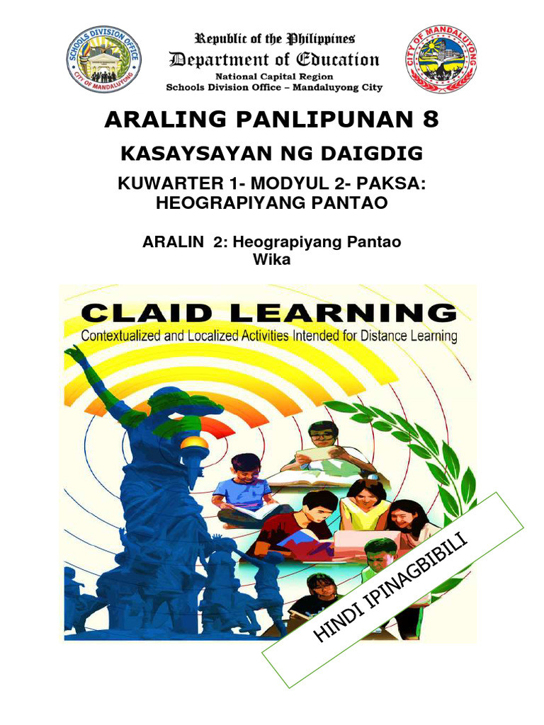 Ap8 Melc 2 Week 2 1 | PDF