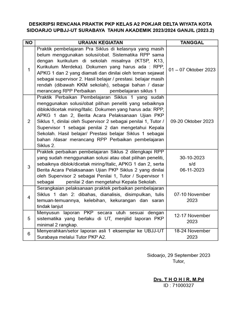 Materi Diskusi PKP Tuweb Sesi 1 | PDF