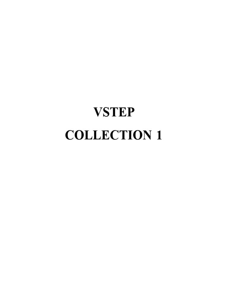 Vstep Collection Mock Test 1-2 | PDF