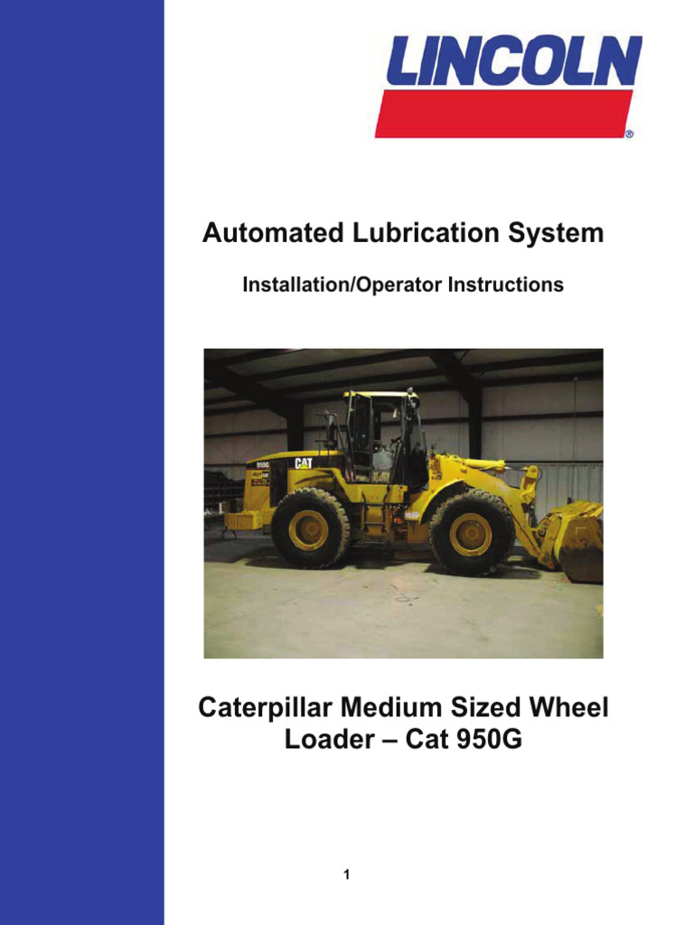 Lincoln Cat 950 | PDF