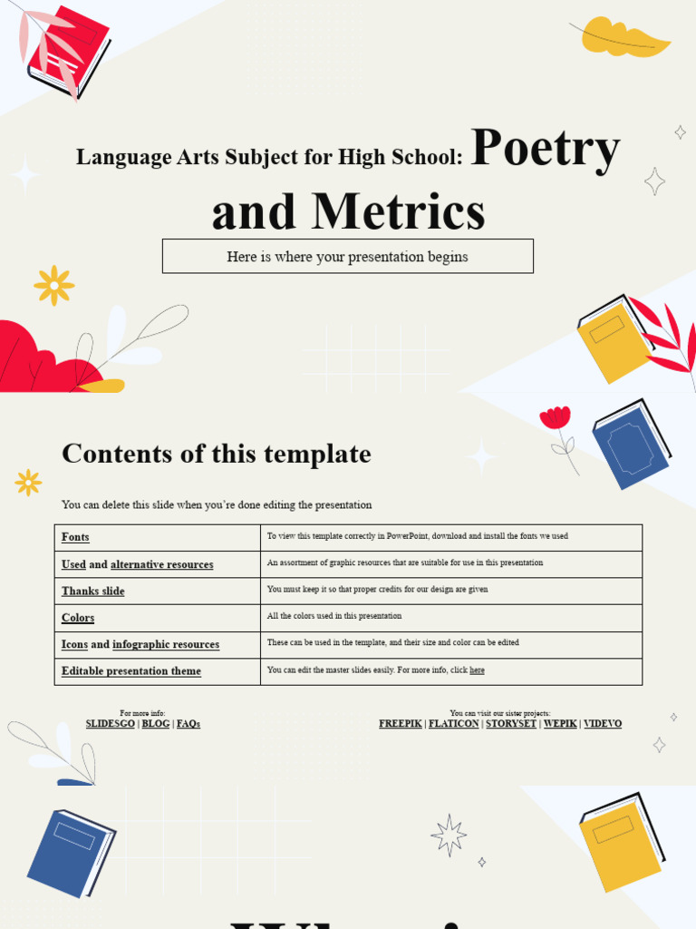 High School Poetry and Metrics Guide | PDF | Planets | Mercury (Planet)