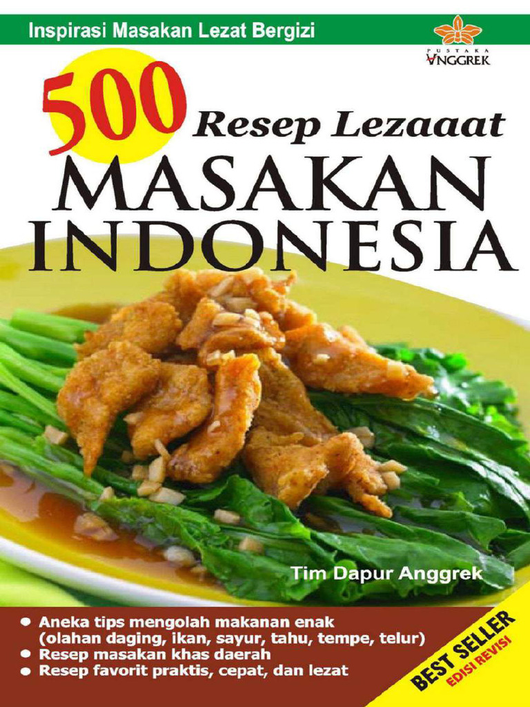 500 Resep Lezaaat Masakan Indonesia (Tim Dapur Anggrek) (Z-Library) | PDF