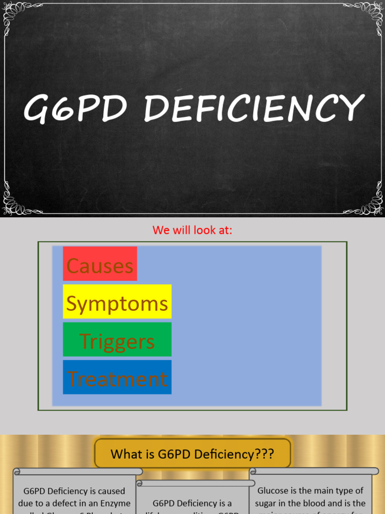 G6pd Deficiency Download Free Pdf Genetic Disorder Mutation