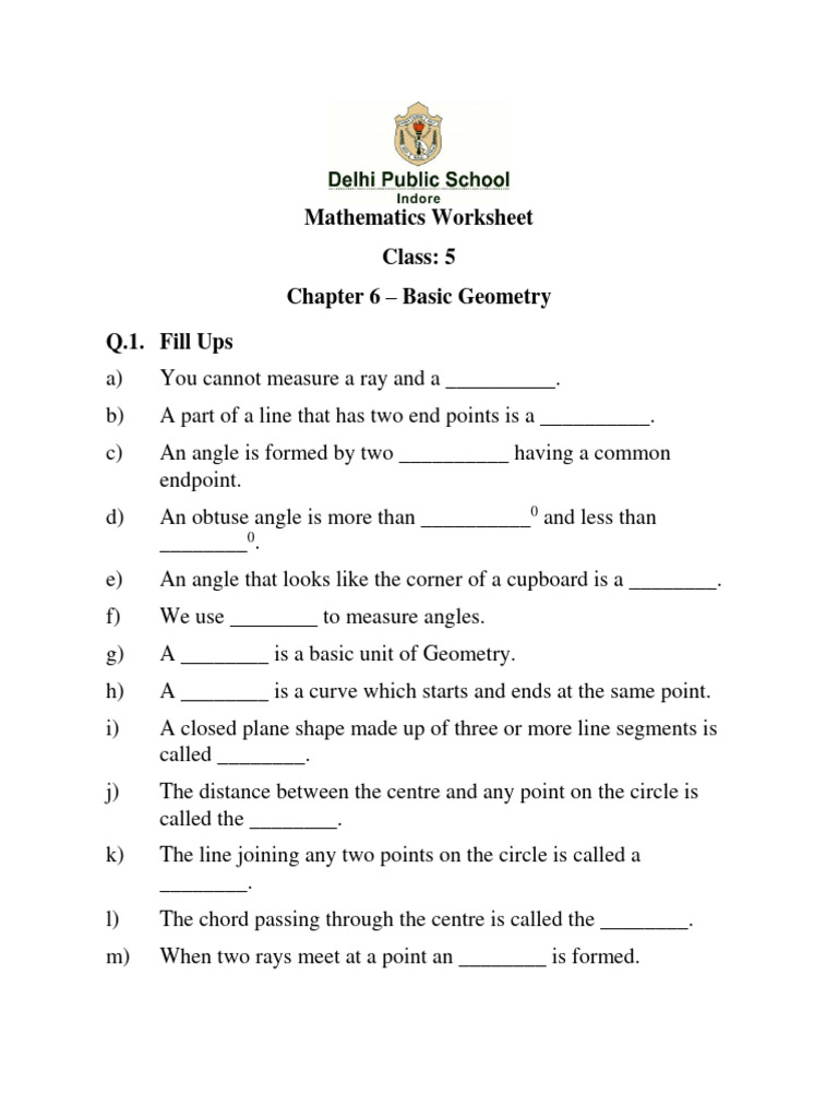 Basic Geometry | PDF