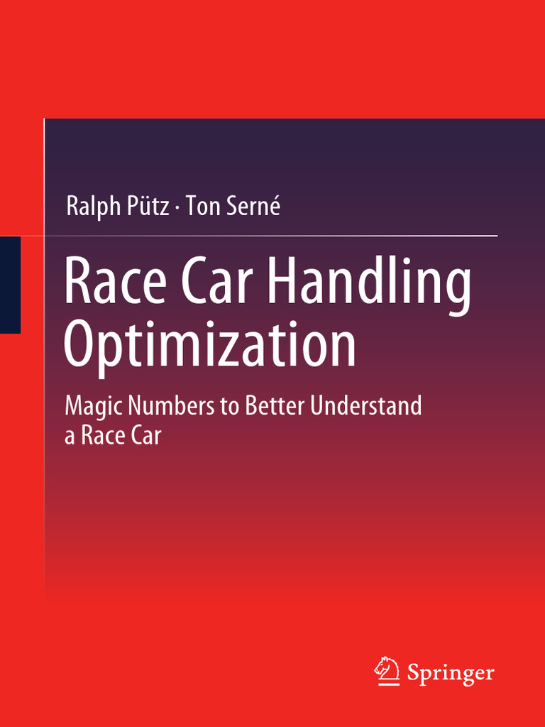 Race Car Handling Optimization Magic Numbers To Better Understand A ...