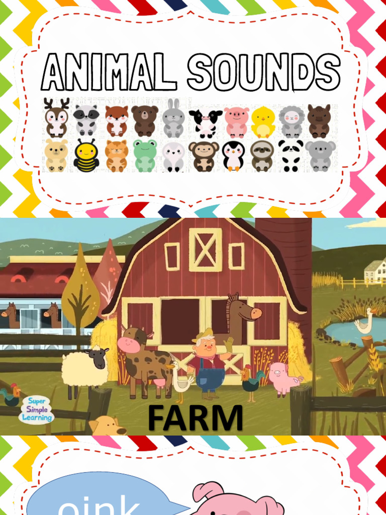 Animal Sounds PDF