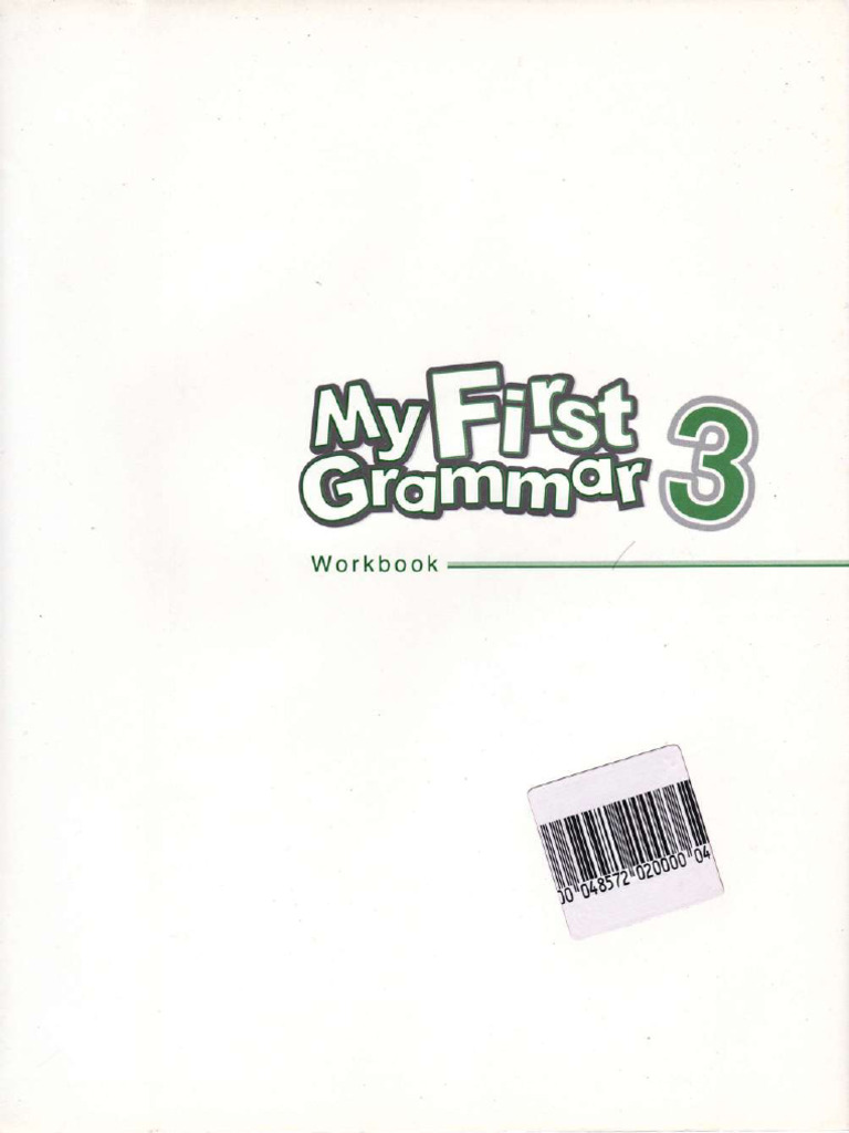 My First Grammar 3 Workbook Full | PDF