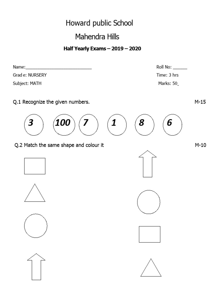 Howard Public School | PDF