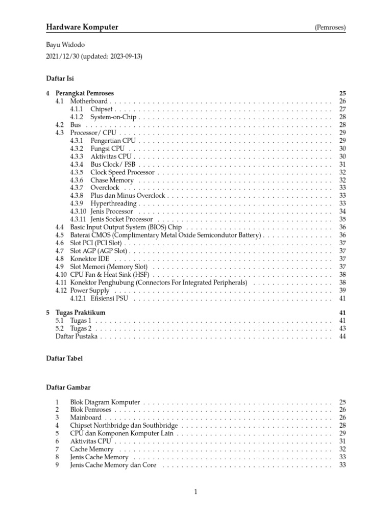HW Komputer | PDF