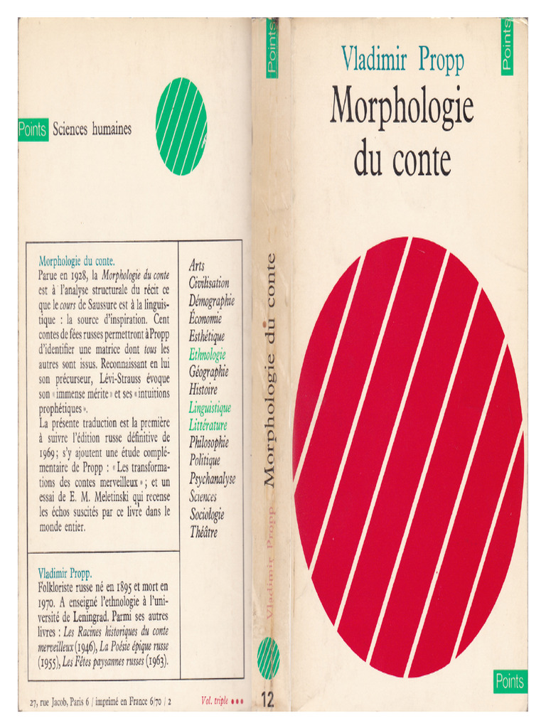 Propp Seuil Points | PDF