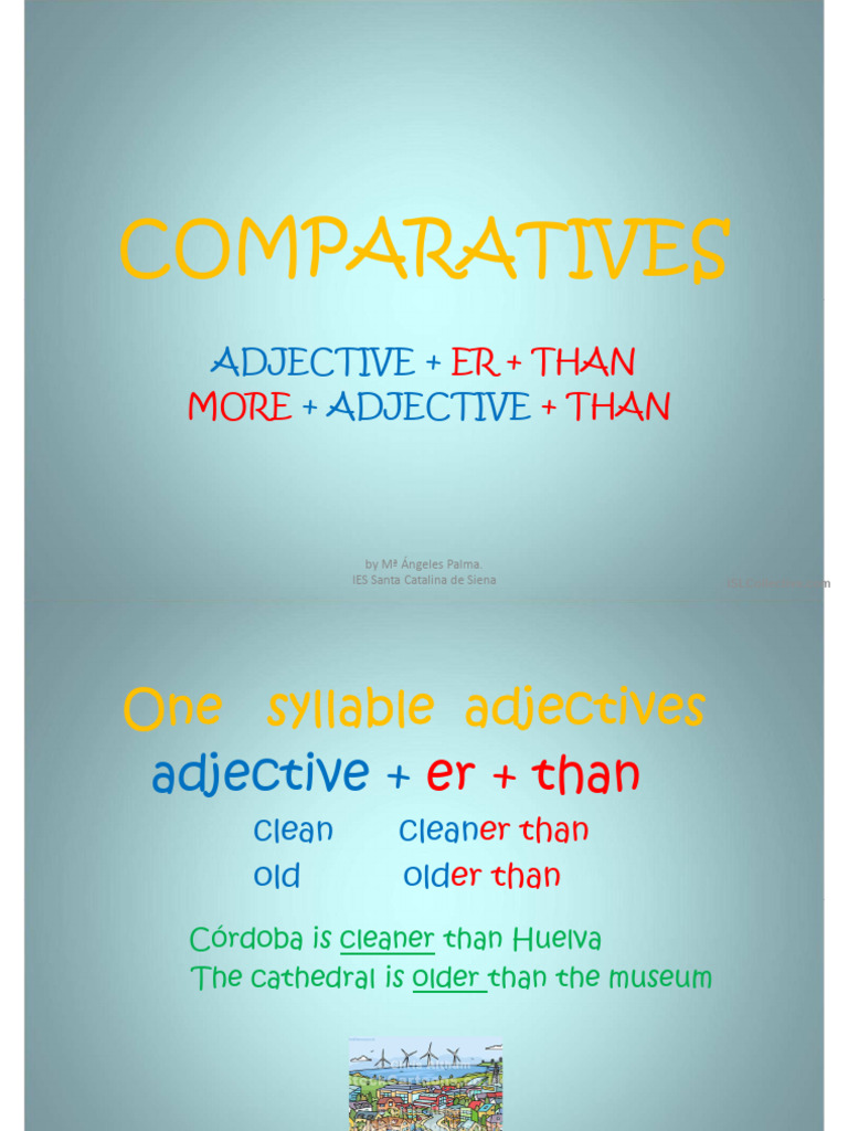 Comparatives | PDF