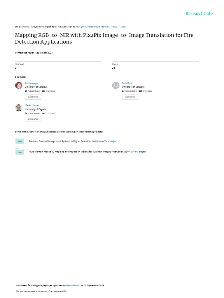 Mapping RGB To NIR | PDF | Mean Squared Error | Infrared