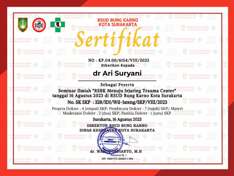 DR Ari Suryani | PDF