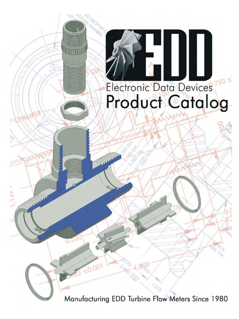 EDD Catalog | PDF | Flow Measurement | Electrical Connector