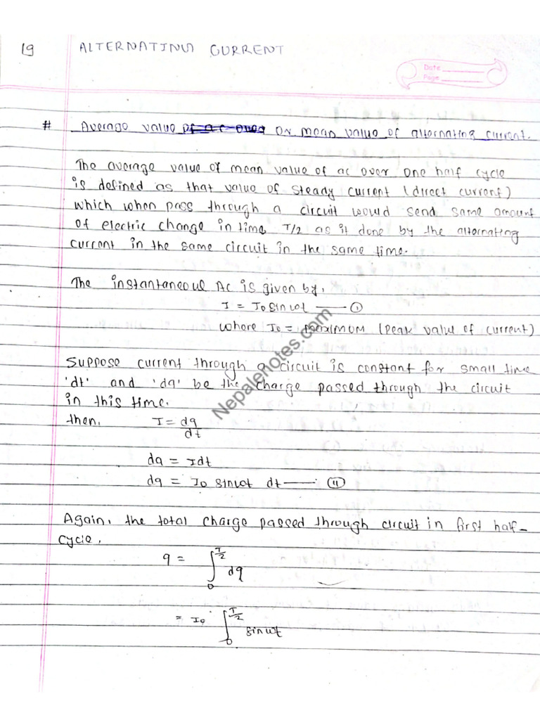 Alternating Current (AC) | PDF