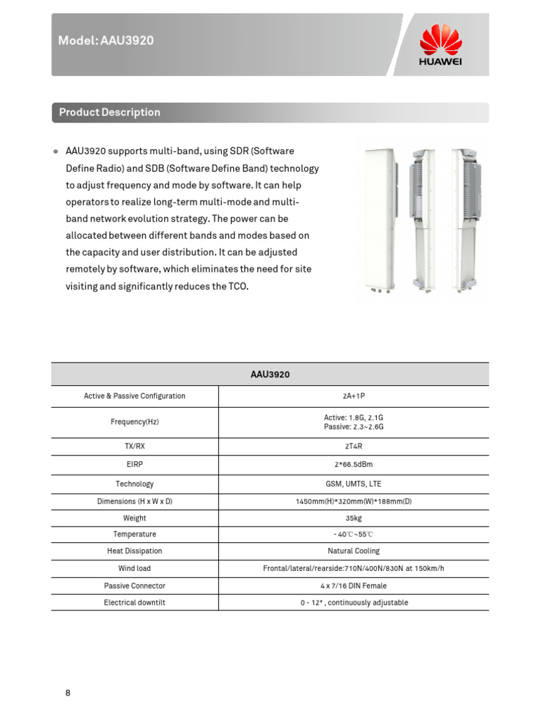 Huawei Aau3920 | PDF