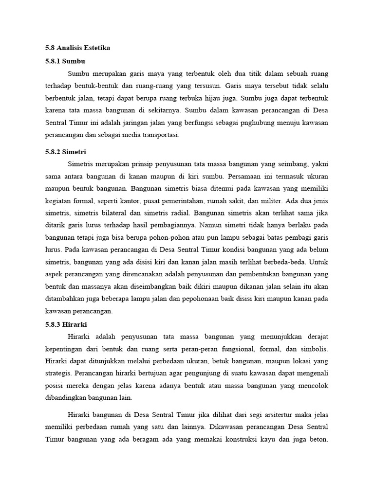 Analisis Estetika | PDF