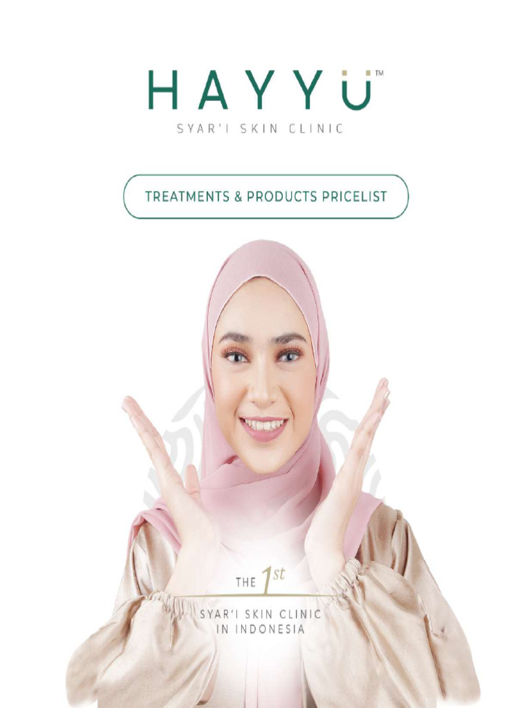 Klinik Kecantikan Di Surabaya - Sidoarjo - Malang I HAYYU Syar'i Skin Clinic - PRICE LIST - 27 ...