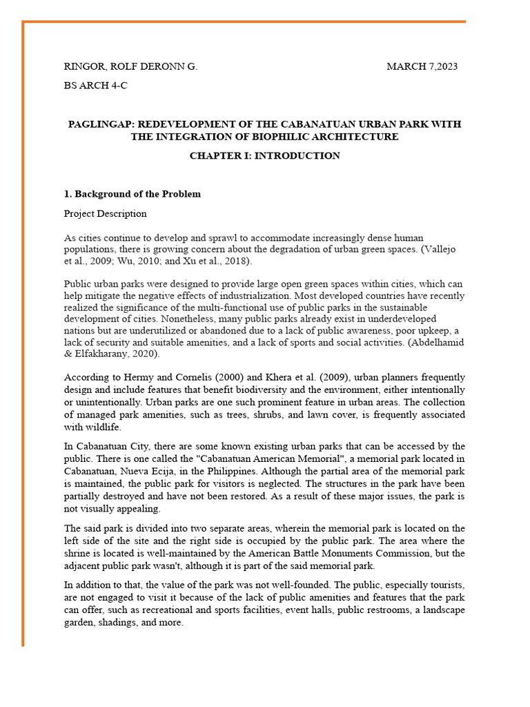 CHAPTER I_INTRODUCTION DRAFT_ROLF | PDF