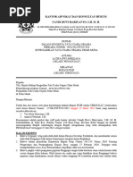 Contoh Duplik Duplik Ptun | PDF | Hukum