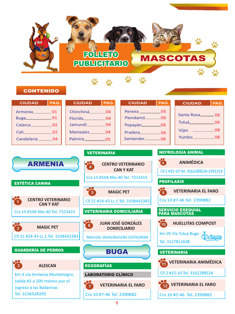 Servicios Veterinarios y Estéticos para Mascotas | PDF