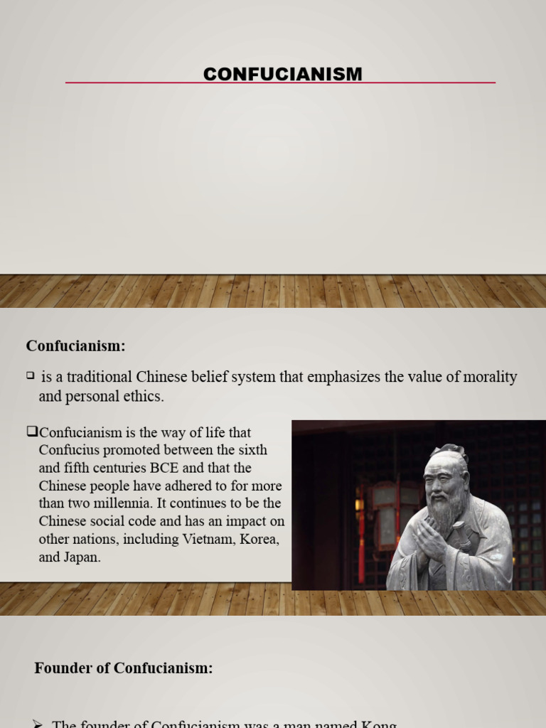 CONFUCIANISM | PDF