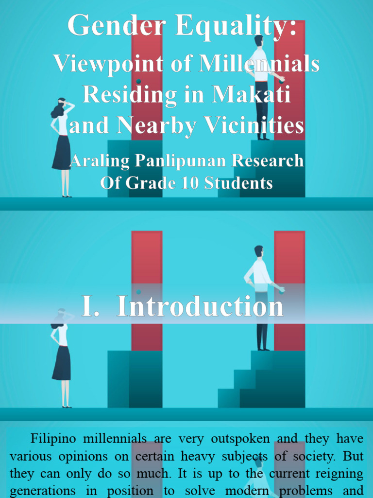 Millennials on Gender Equality in Makati | PDF