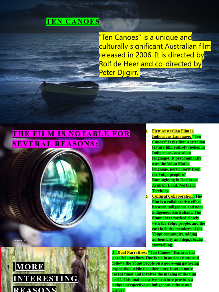 Ten Canoes | PDF | Indigenous Australians | Storytelling