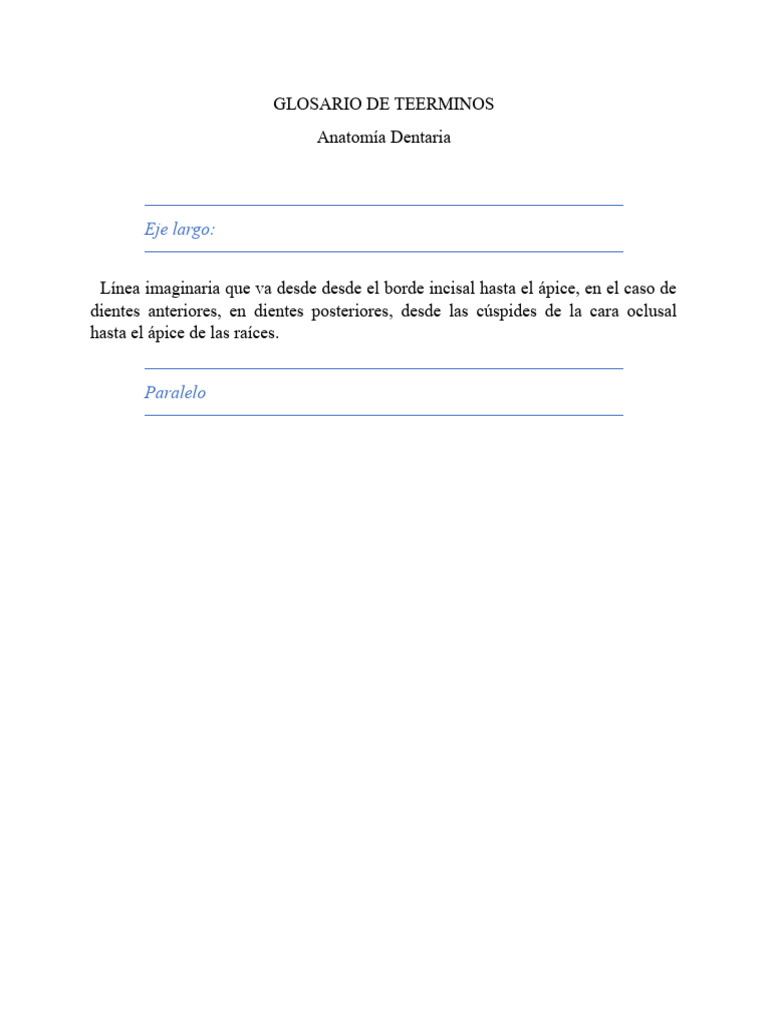 Glosario de Teerminos | PDF | Artes del Lenguaje y Comunicación