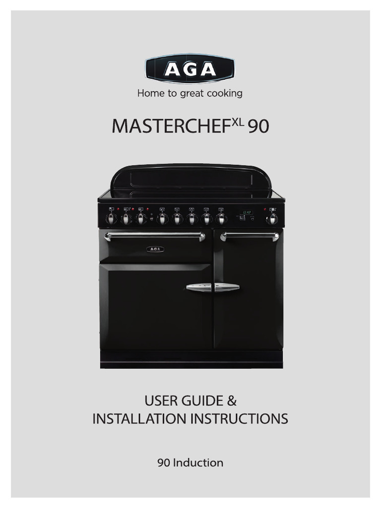 La Notice AGA MASTERCHEF 90 - AGA | PDF