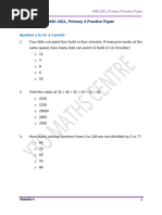AMO Problems - Grade 2 (Week 1) | PDF | Learning