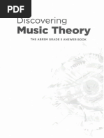 Abrsm Theory g5 Sample Papers (New Format) | PDF