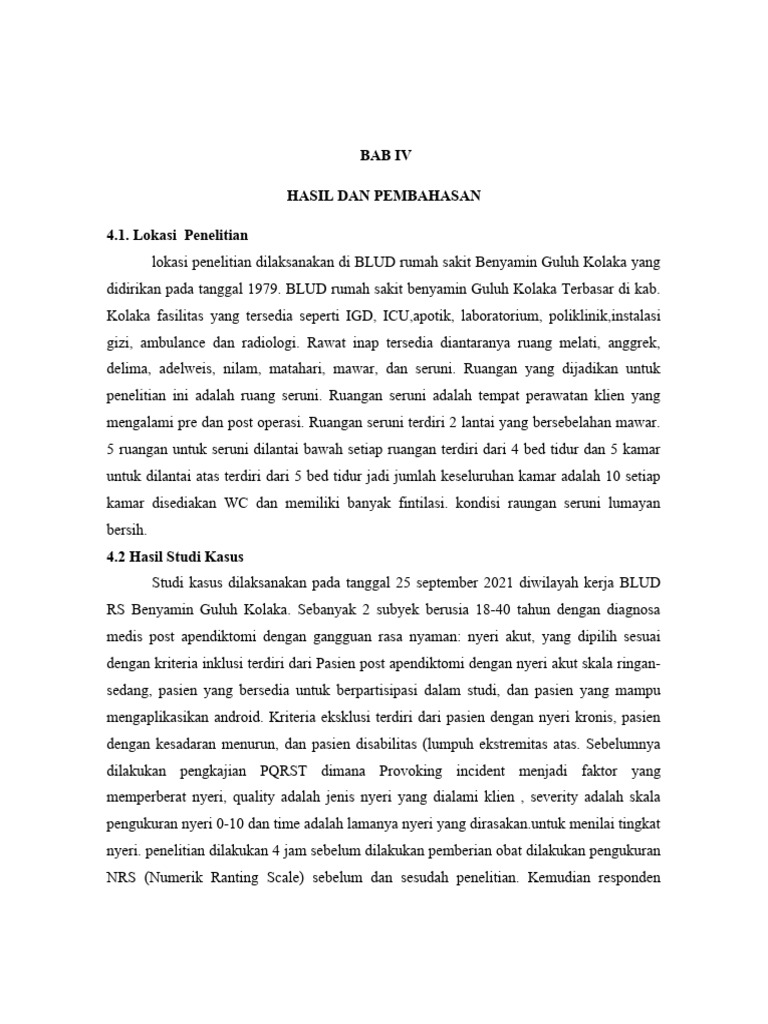 Bab Iv | PDF | Pengembangan Diri | Sains & Matematika