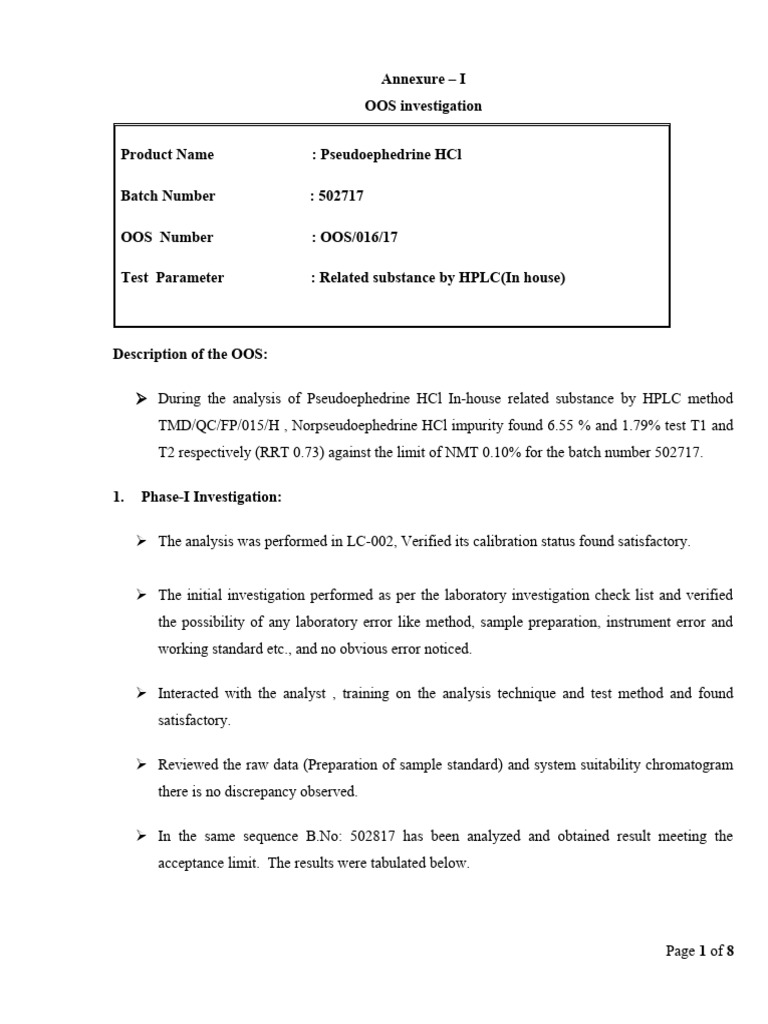 Pseudo In-House OOS-016 | PDF