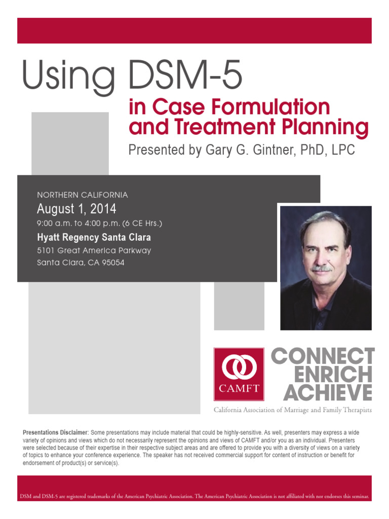 2014 DSM-5 NorCal Handout | PDF | Bipolar Disorder | Mental Disorder