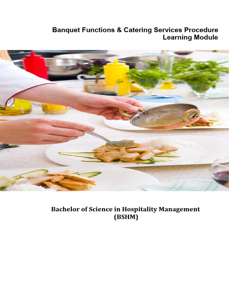 Banquet & Catering Management Procedures | PDF | Science & Mathematics