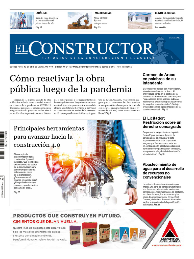 El Constructor 13-04-2020 | PDF