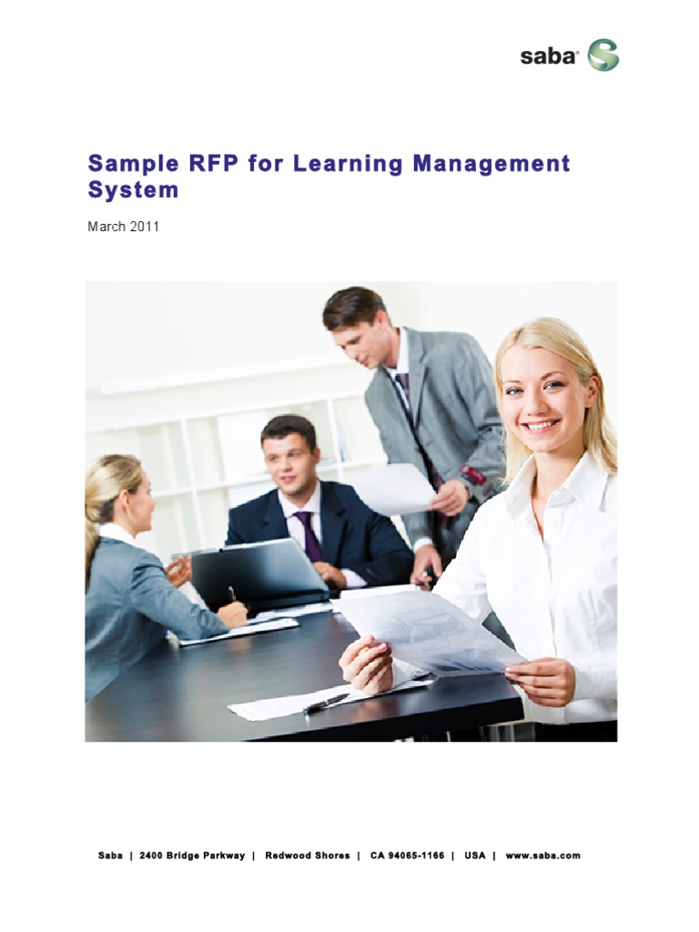 RFP Example For LMS-March Copy) | PDF | Competence (Human Resources ...