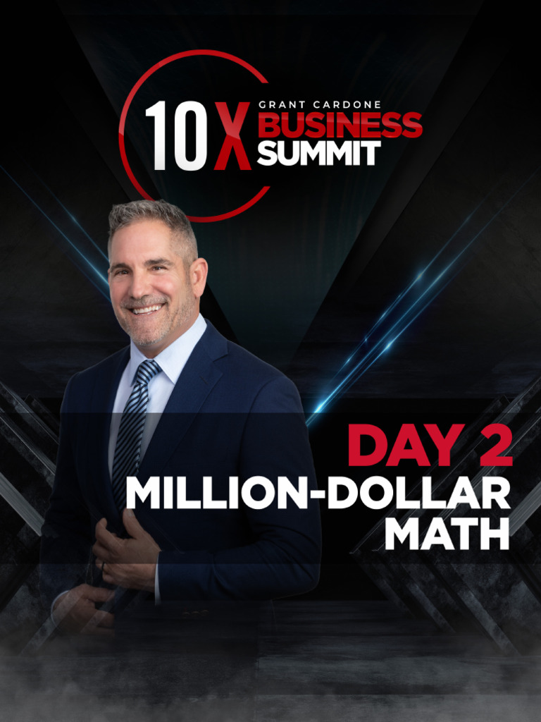 Day 2 homework - 10X Business Summit | PDF