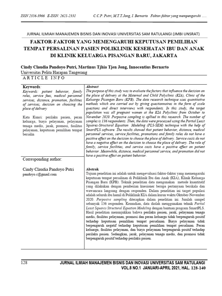 Admin, JMBI Cindy | PDF