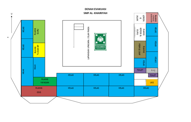 Denah Evakuasi | PDF