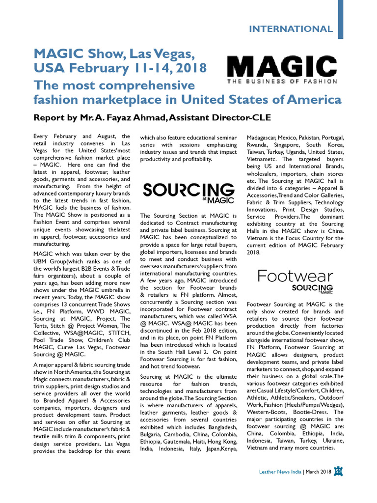 March Magic | PDF | Retail | Fashion