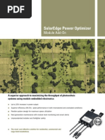 SolarEdge S1000/S1200 Optimizer Guide | PDF | Photovoltaics | Solar Panel