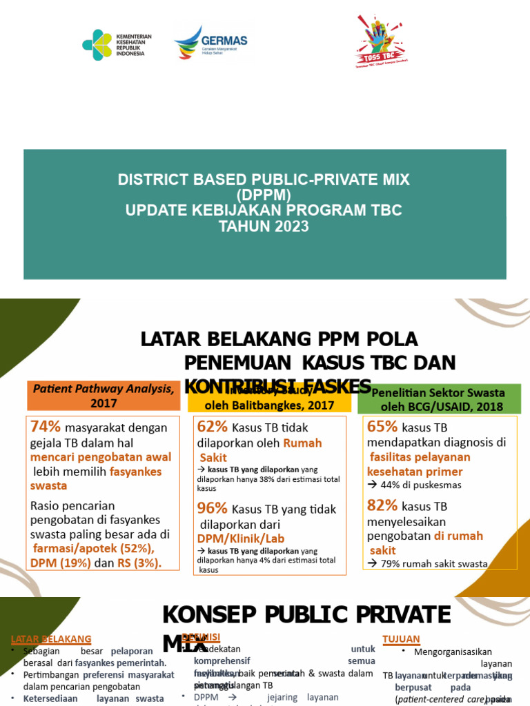 Update Kebijakan Program TBC Dan PPM | PDF