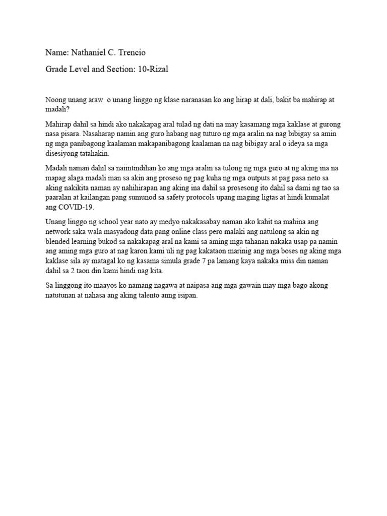 10 Rizal Filipino | PDF