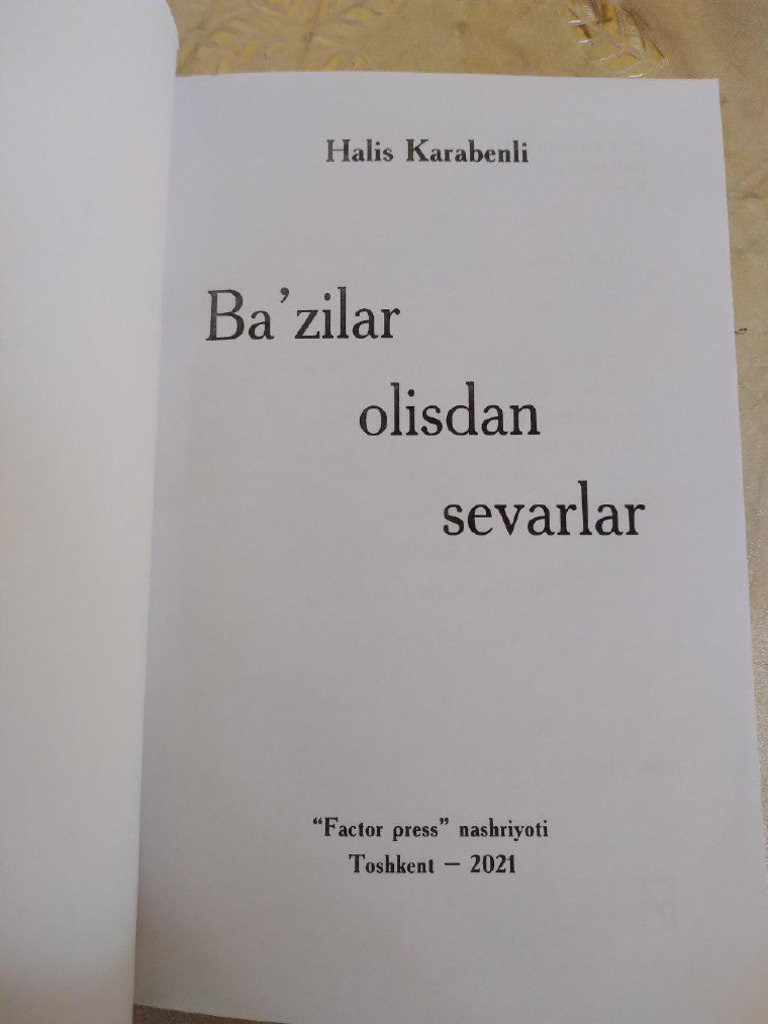 663adf3a0ca977581b1298c479e4ba15_Ba`Zilar Olisdan Sevarlar | PDF