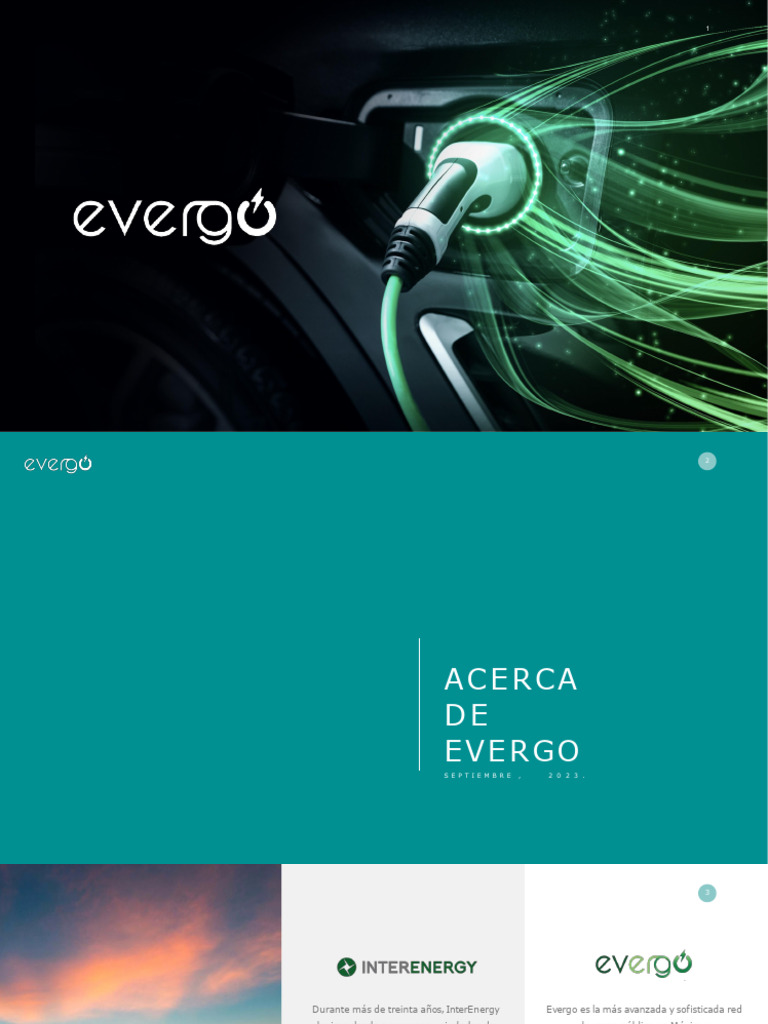 Evergo: Red de Carga Eléctrica en México | PDF | Vehículo eléctrico ...