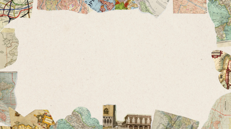 Beige Scrapbook Tourism Presentation | PDF