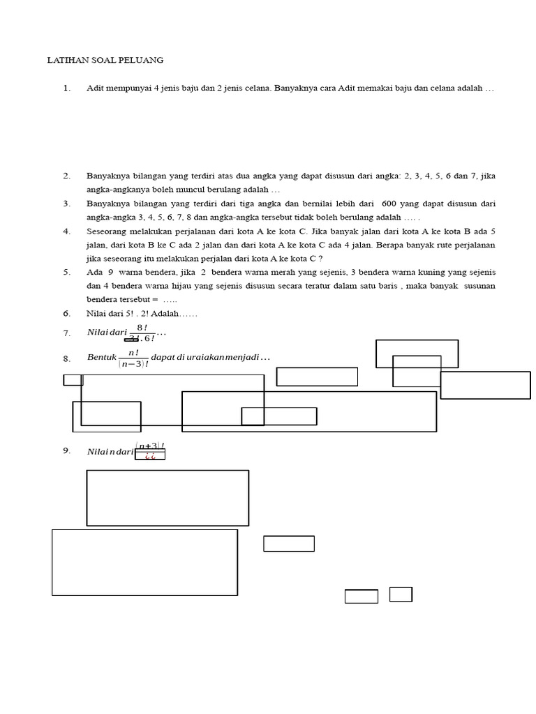 Latihan Soal Mat Wajib Xii | PDF