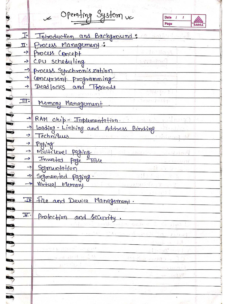 Operating System | PDF